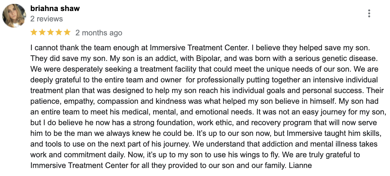 Drug and Alcohol Rehab San Diego - Immersive Recovery
